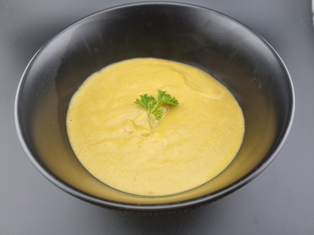 La soupe de petits pois en boîte À la Graille